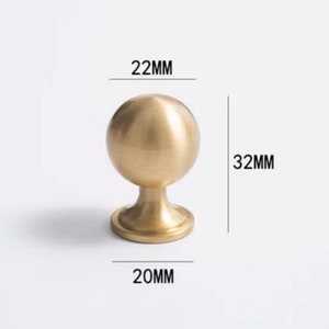 Scroll Shaped Cabinet Bar Handle With Ball End Design / Brass Cabinet ...