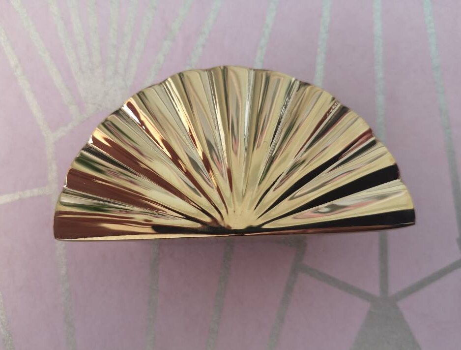 Super Shiny Gold or Silver Sun Ray Inspired Art Deco Design | Etsy