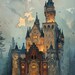 1,000 Piece Jigsaw Puzzle for Adults: Castle A Vintage Painting Pz 140 ...