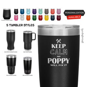 Keep Calm And, Poppy Will Fix It Mug, Poppy Gifts, Birthday Gifts ...