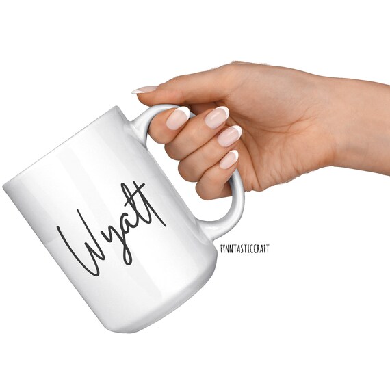 Home & Living Whale mug Cute Custom Kids Mug Cute Alphabet Mug ...