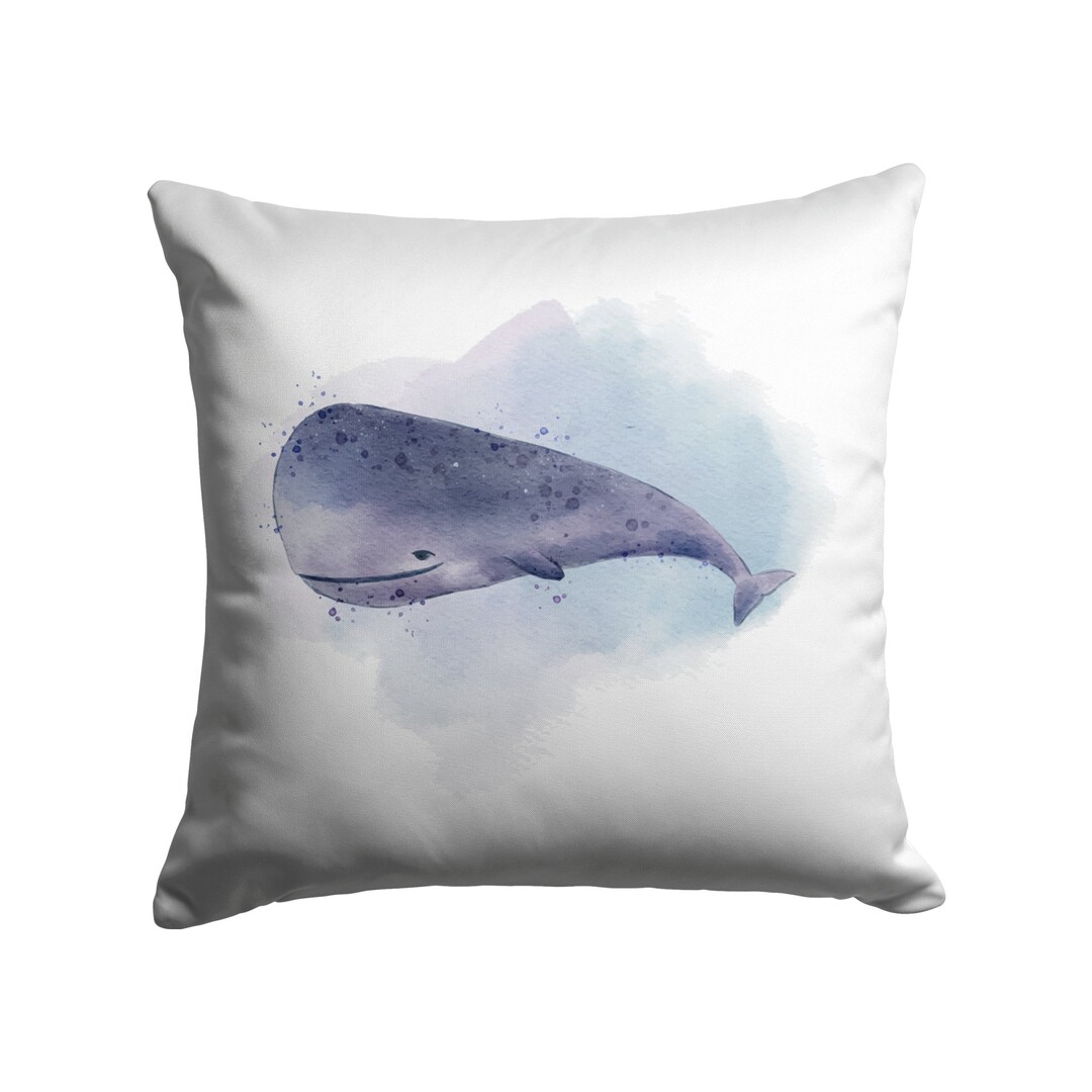 Whale Pillow / Whale Decor / Whale Throw Pillow / Vintage - Etsy