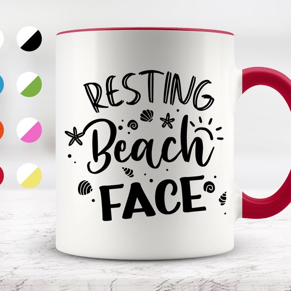 Resting Beach Face - Etsy UK