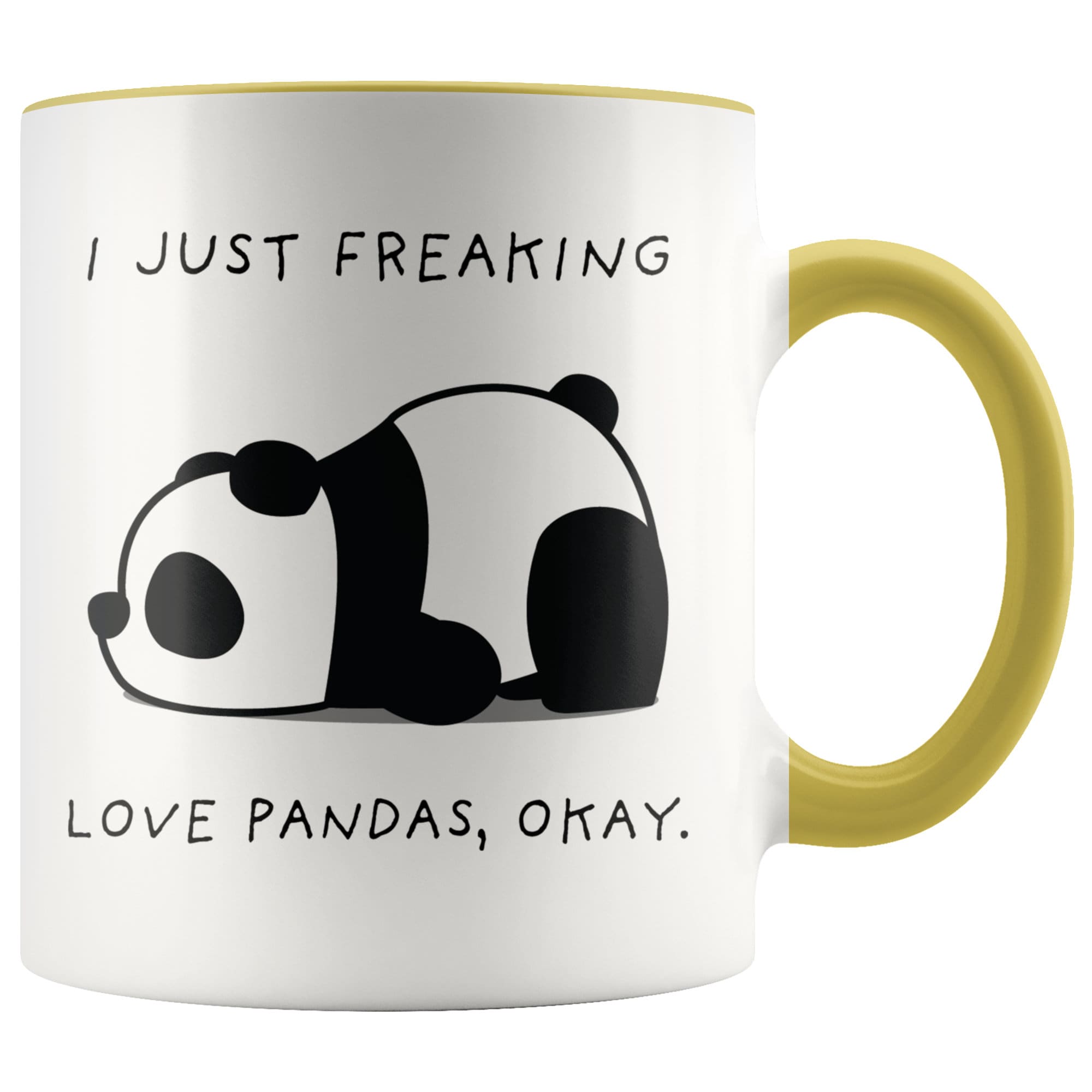 I Just Freaking Love Pandas Okay Mug Panda Mug Panda Gifts - Etsy