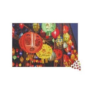 1,000 Piece Jigsaw Puzzle for Adults: Asian Lanterns International ...