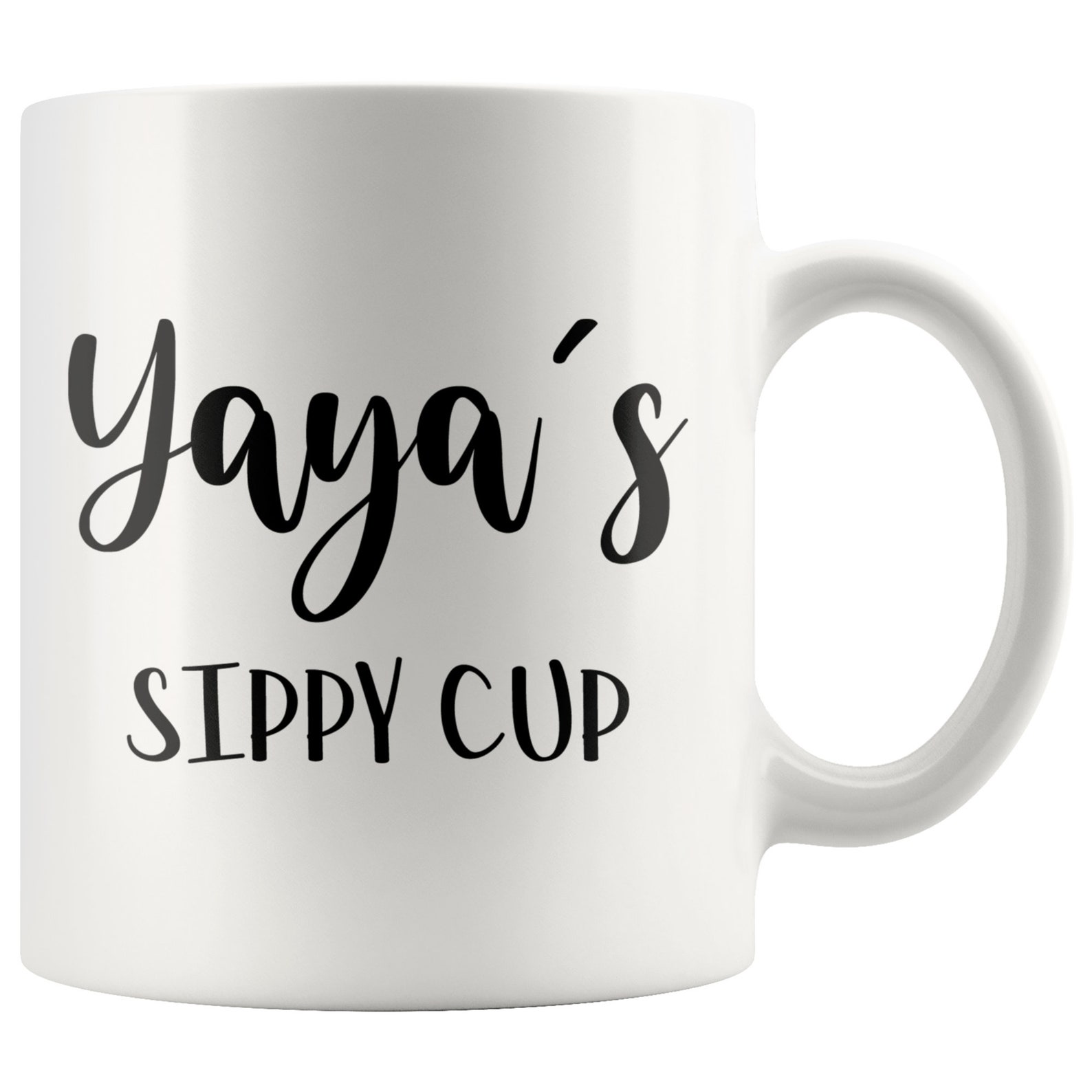 Yaya's Sippy Cup Yaya Mug Yaya Gift Funny Mugs Family - Etsy