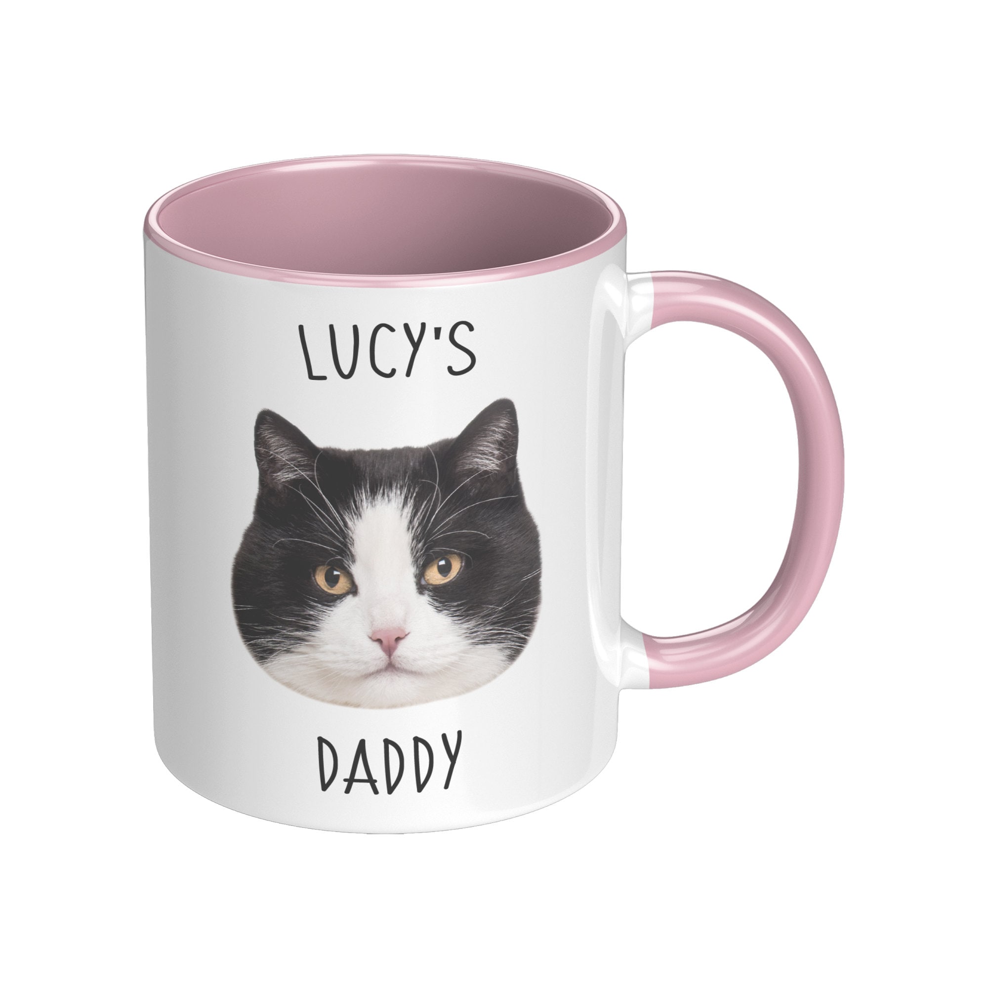 Personalized Cat Mug /cat Face Mug / Custom Cat Mug / Cat Mom - Etsy