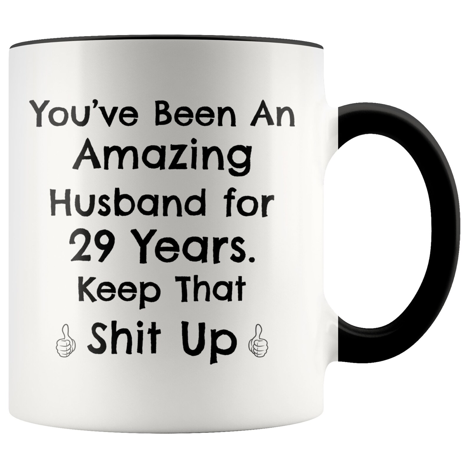 29 Year Anniversary 29th Wedding Anniversary Mug Gift for - Etsy