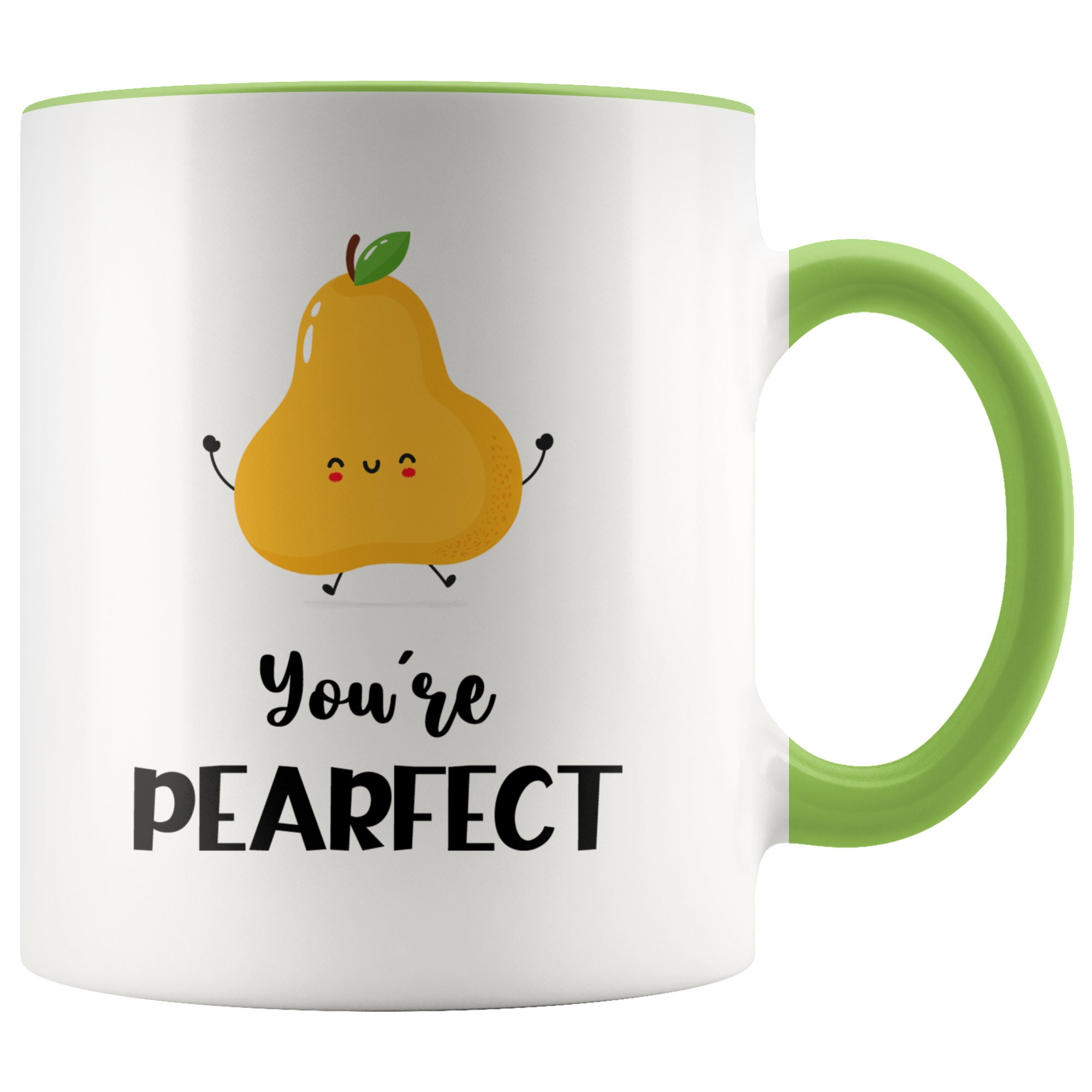 Pear Mug You're Pearfect Coffee Mug Pear Lover Gift Love Pear Decor Art ...