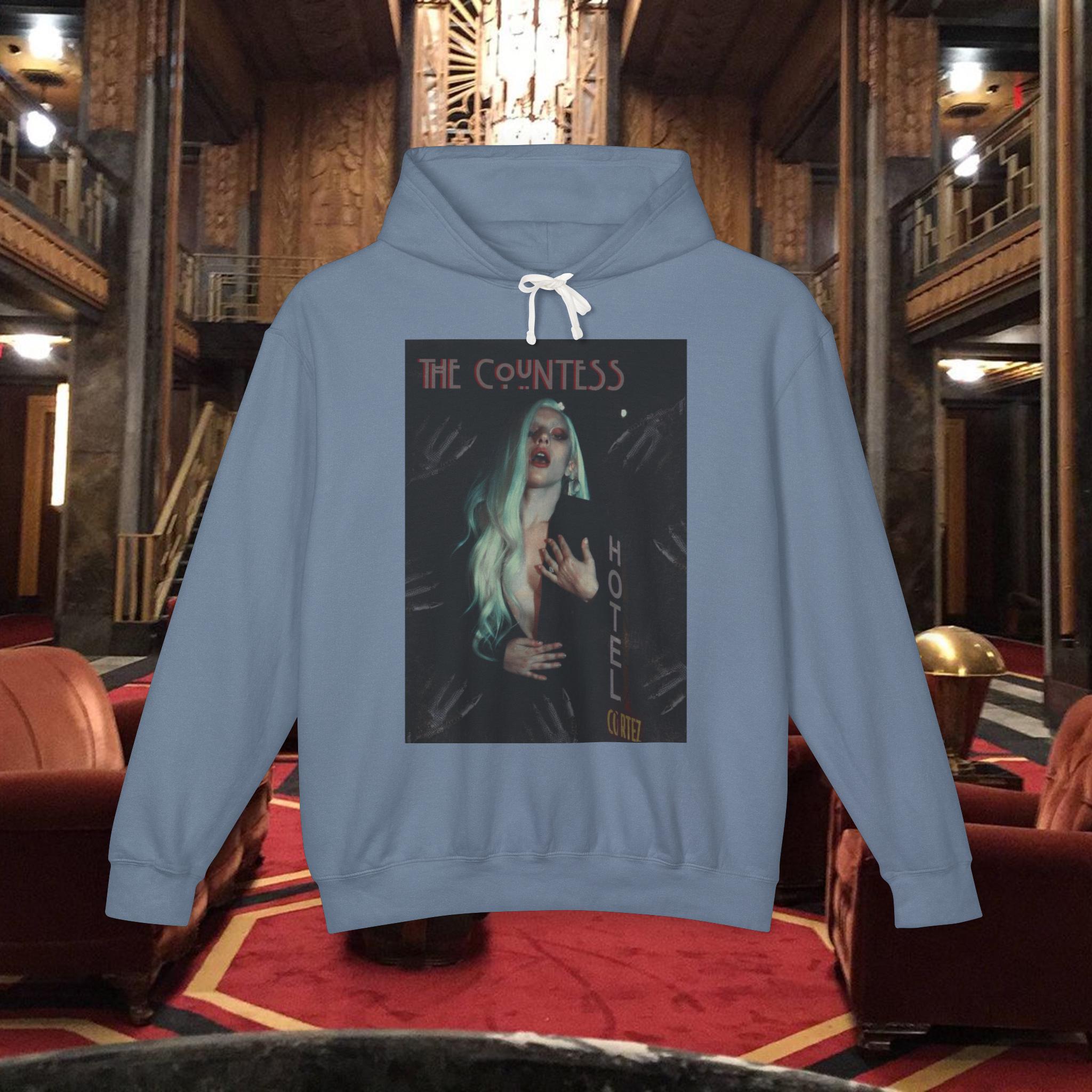 AHS, LG the Countess Poster Hoodie, 90's Vintage Style Graphic Unisex ...