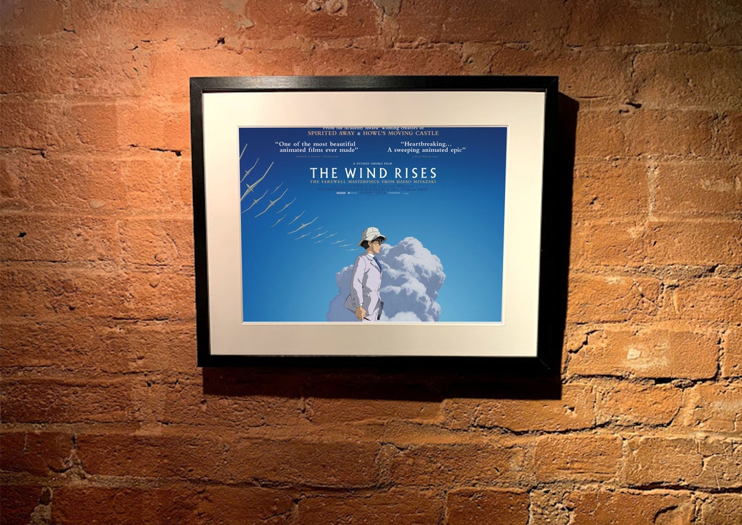 Studio Ghibli the Wind Rises Poster Print Borderless Print - Etsy UK