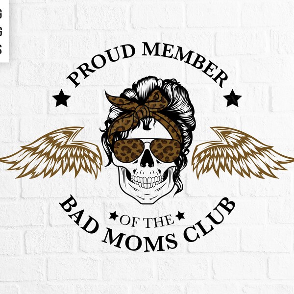 Bad Moms Club Svg - Etsy