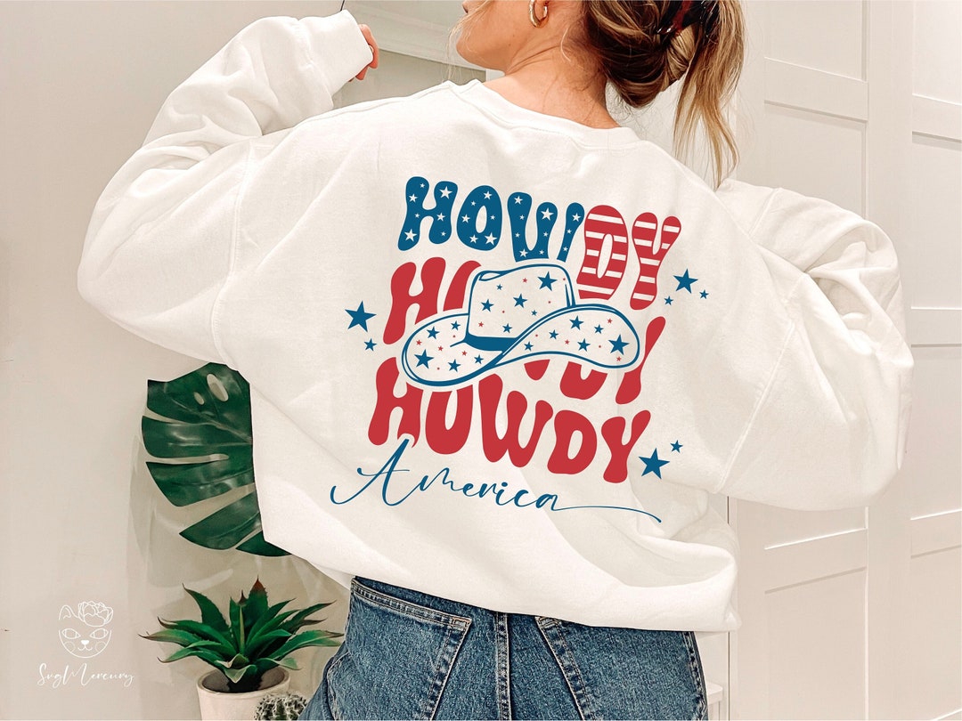 Howdy America 4th of July Svg, SVG PNG and EPS, Clipart Design Element ...