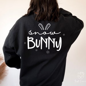 Snow Bunny Svg, 2 Designs, SVG PNG and EPS, Clipart Design Element ...