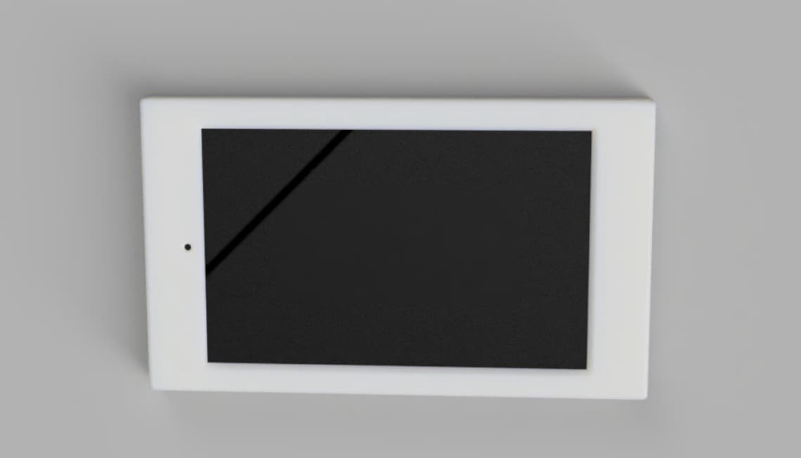 3D Printable Amazon Fire Tab 10 7th Gen Wall Mount STL for Smart Home ...