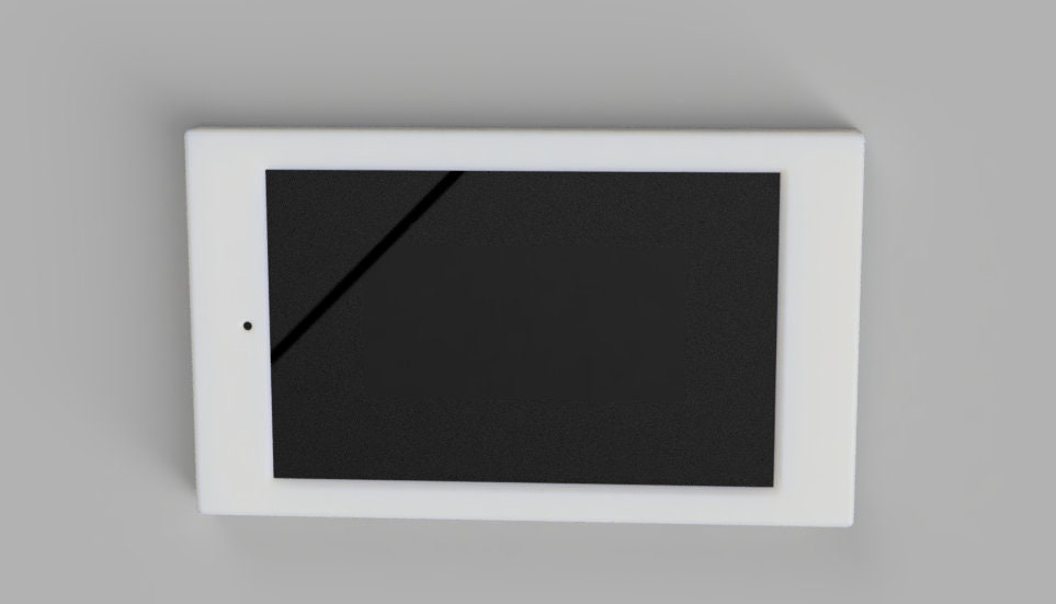 3D Printable Amazon Fire Tab 10 7th Gen Wall Mount STL for Smart Home ...