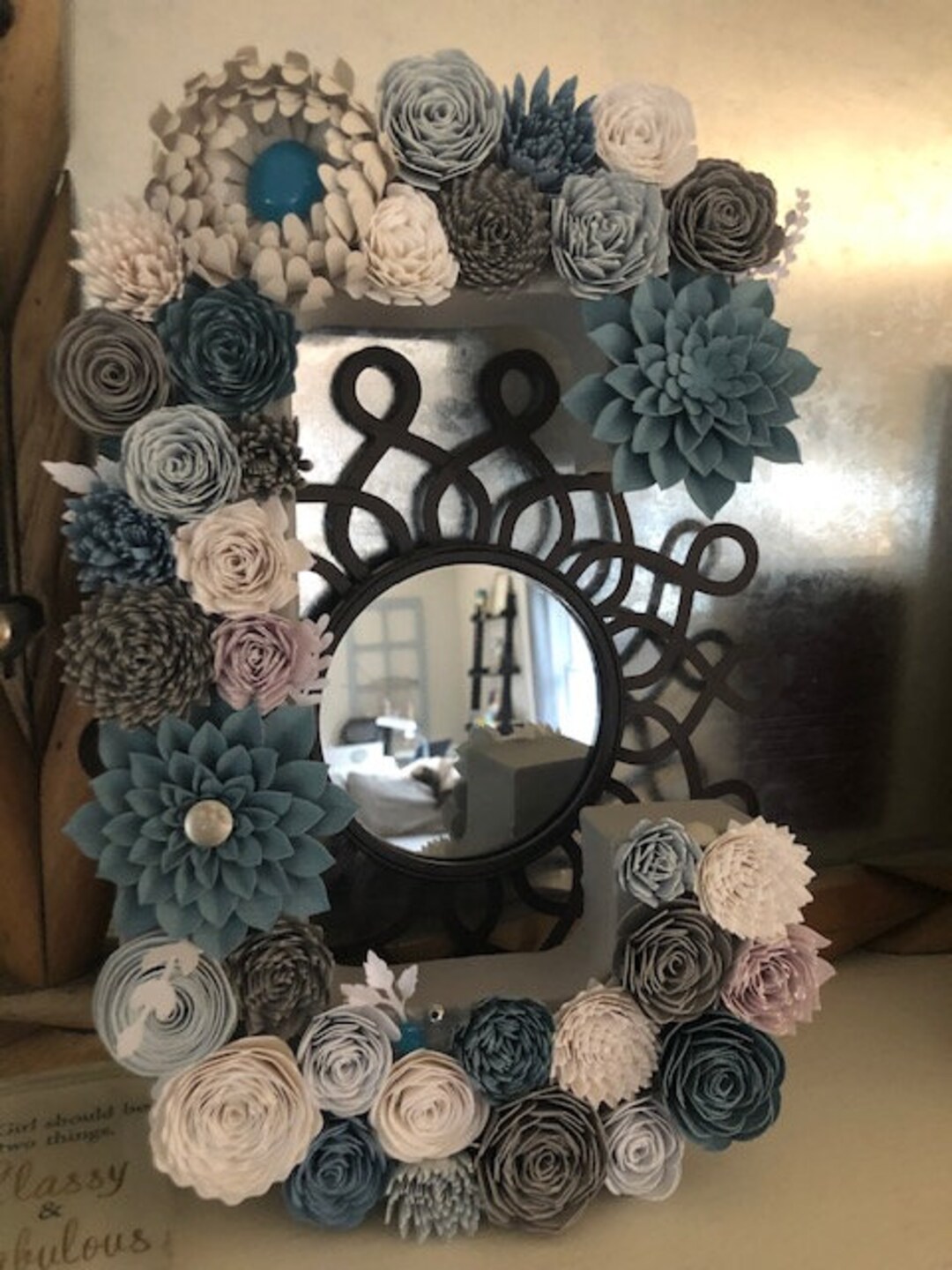 Custom Paper Flower Letter - Etsy