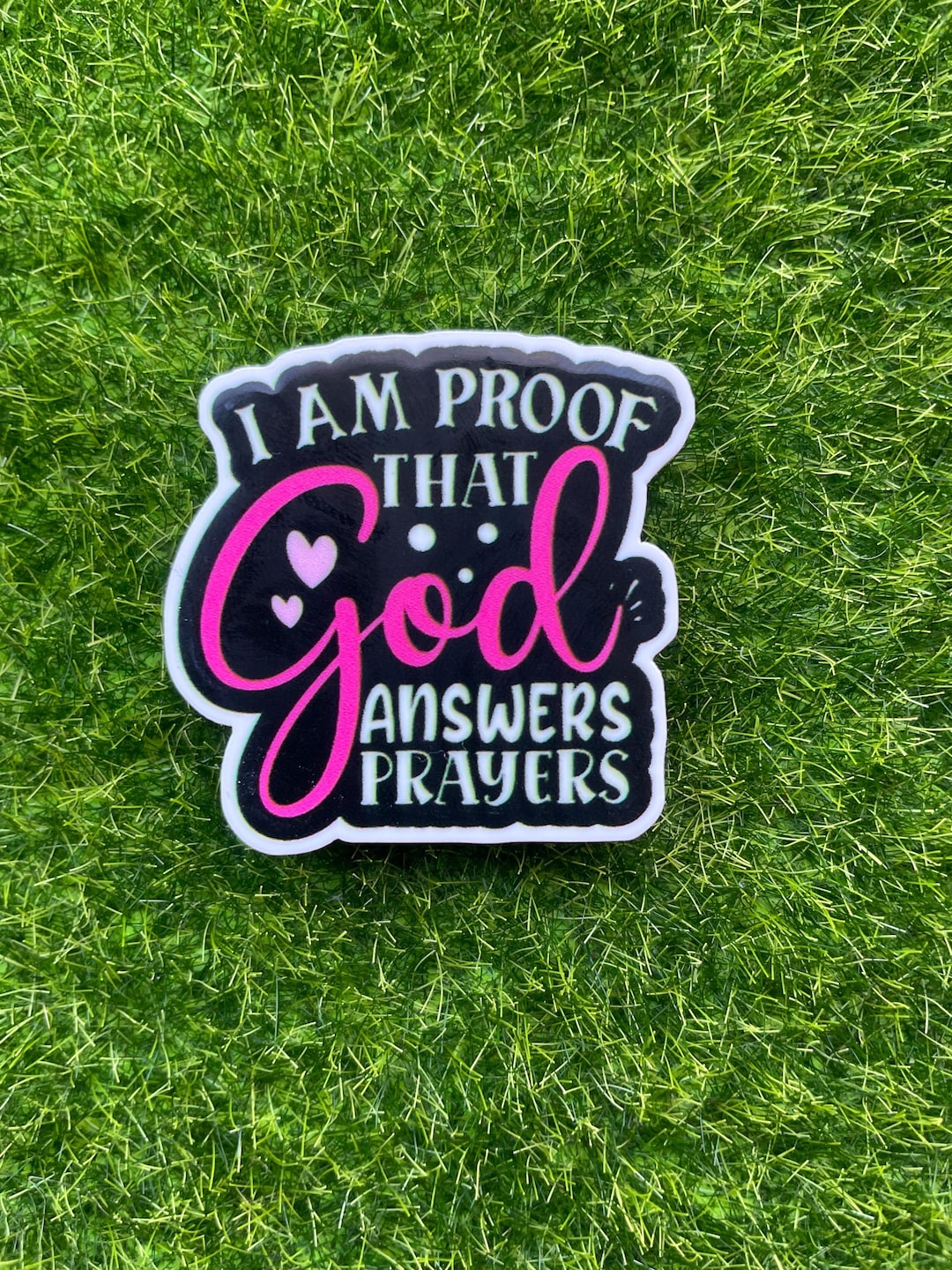 Jesus “I Am Proof That God Answers Prayers” Christian Faith Prayer ...