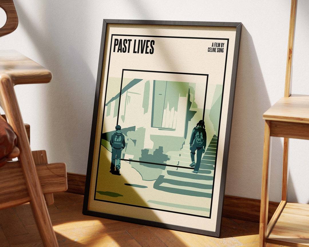 Past Lives Movie Poster Print | Modern Minimalist Film Poster 1 | Greta ...