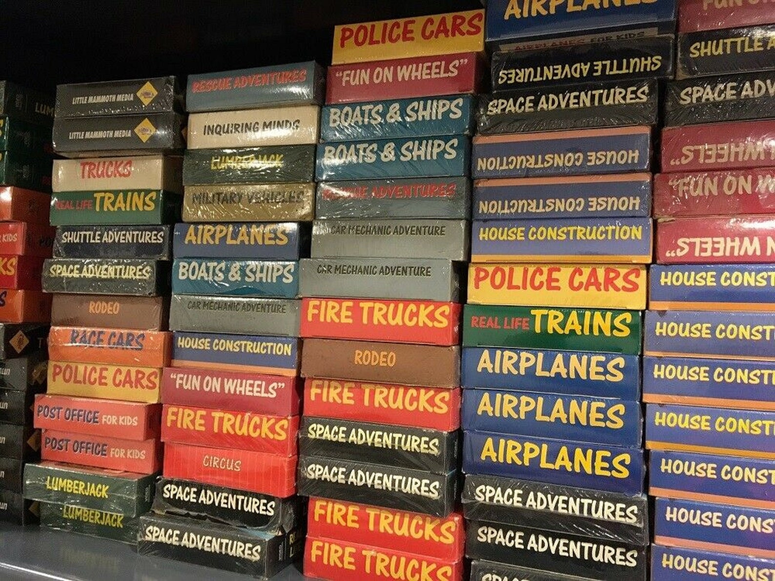 Hard Hat Harry VHS Movies NEW U Pick Your Movie Trains, Airplane,cars ...