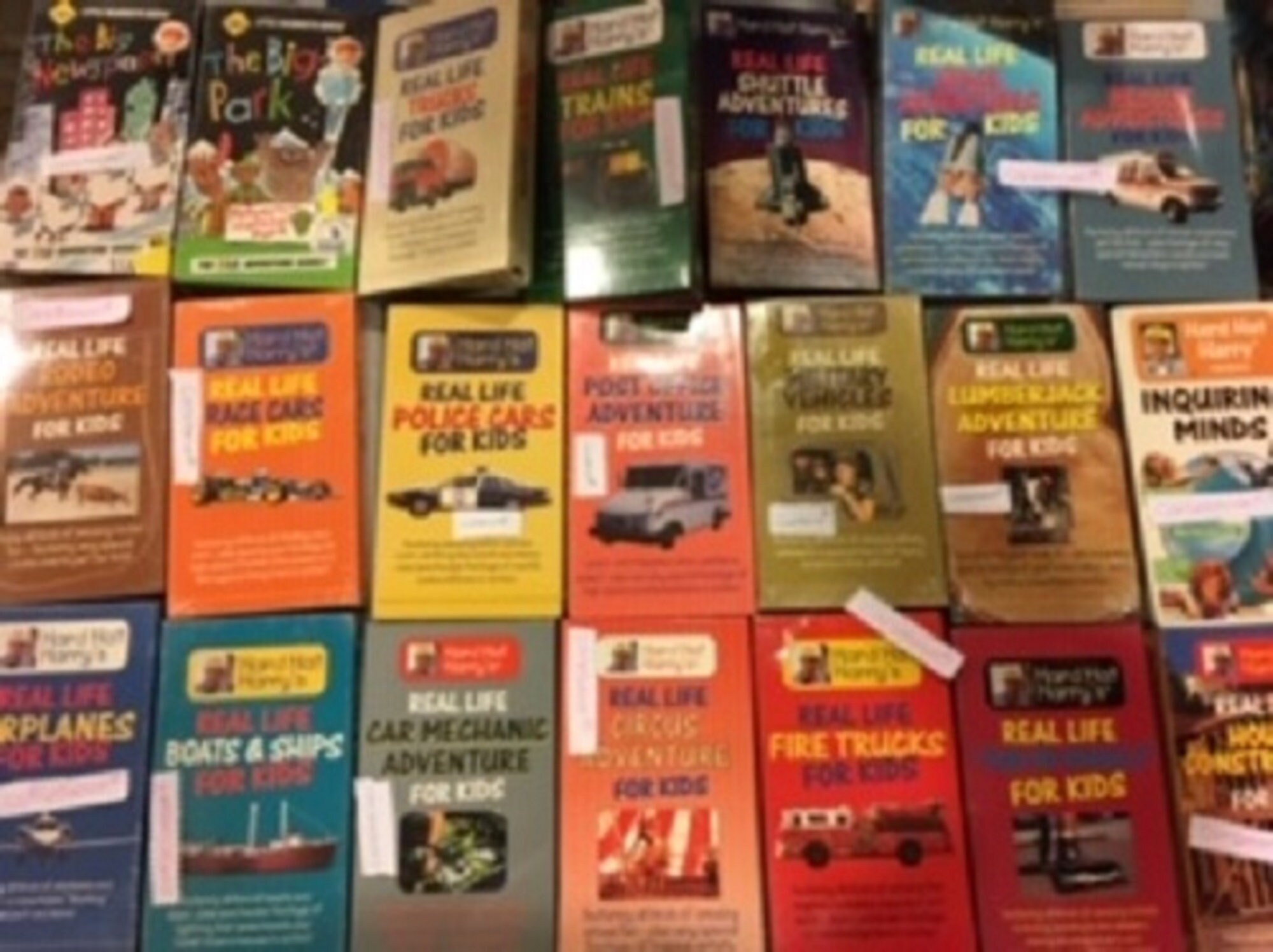 Hard Hat Harry VHS Movies NEW U Pick Your Movie Trains, Airplane,cars ...