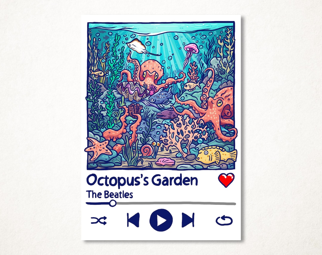 Octopus's Garden by the Beatles (ringo Starr), Limited Edition and ...