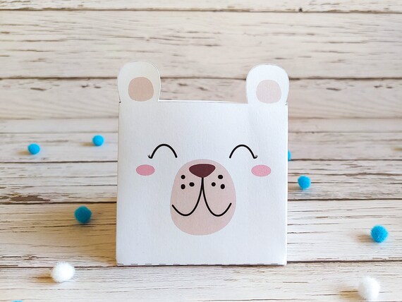 SVG box printable template printable gift box cutting files party box ...