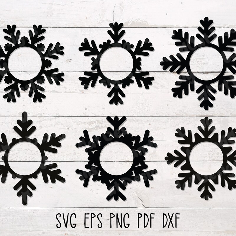 Christmas Frame Svg - Etsy