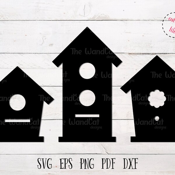 Laser Cut Birdhouse - Etsy