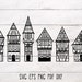 Houses SVG, Half-timbered Houses SVG, German House, Timber Frame ...