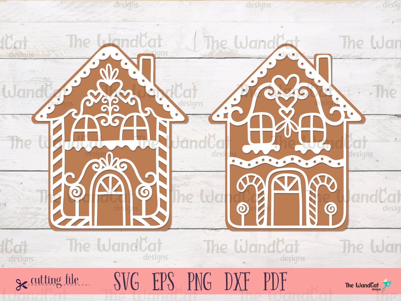 Gingerbread House Svg Christmas House Svg Gingerbread House - Etsy