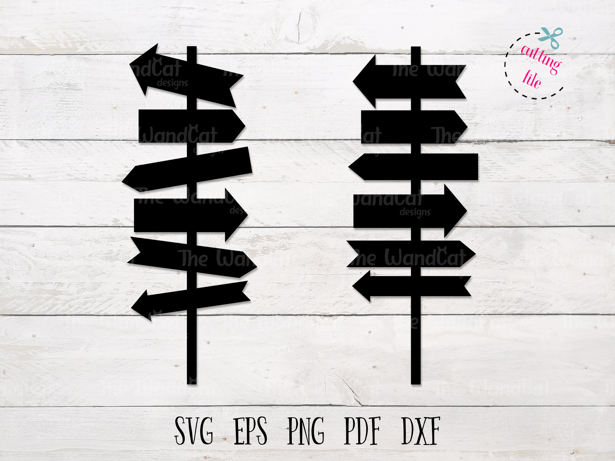 Sign Post Svg Road Direction Signs Svg Sign Street Sign Cut - Etsy ...