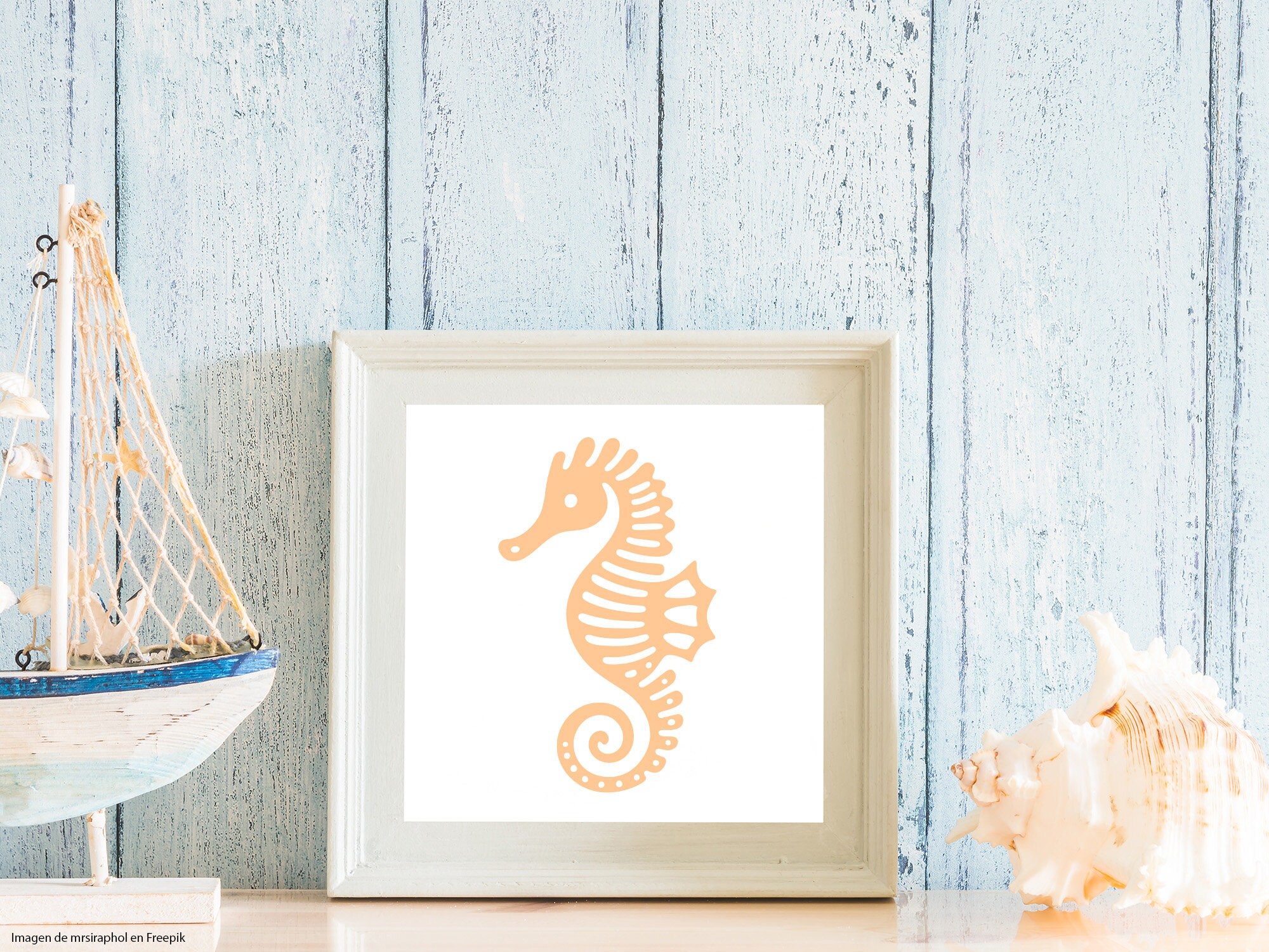 Seahorse SVG Cut File for Cricut and Silhouette, Under the Sea, Ocean ...