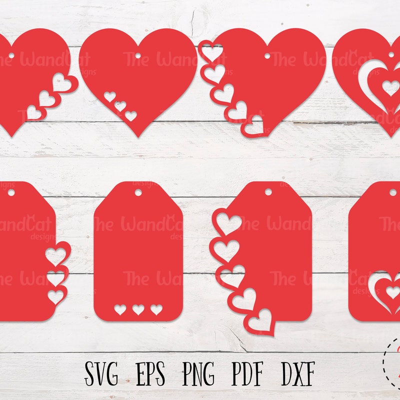 Heart Gift Tags - 60+ Gift Ideas for 2024