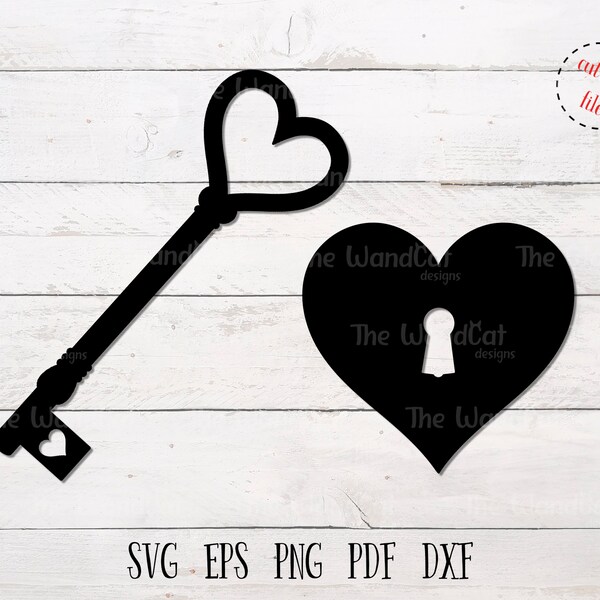 Heart Keyhole - Etsy