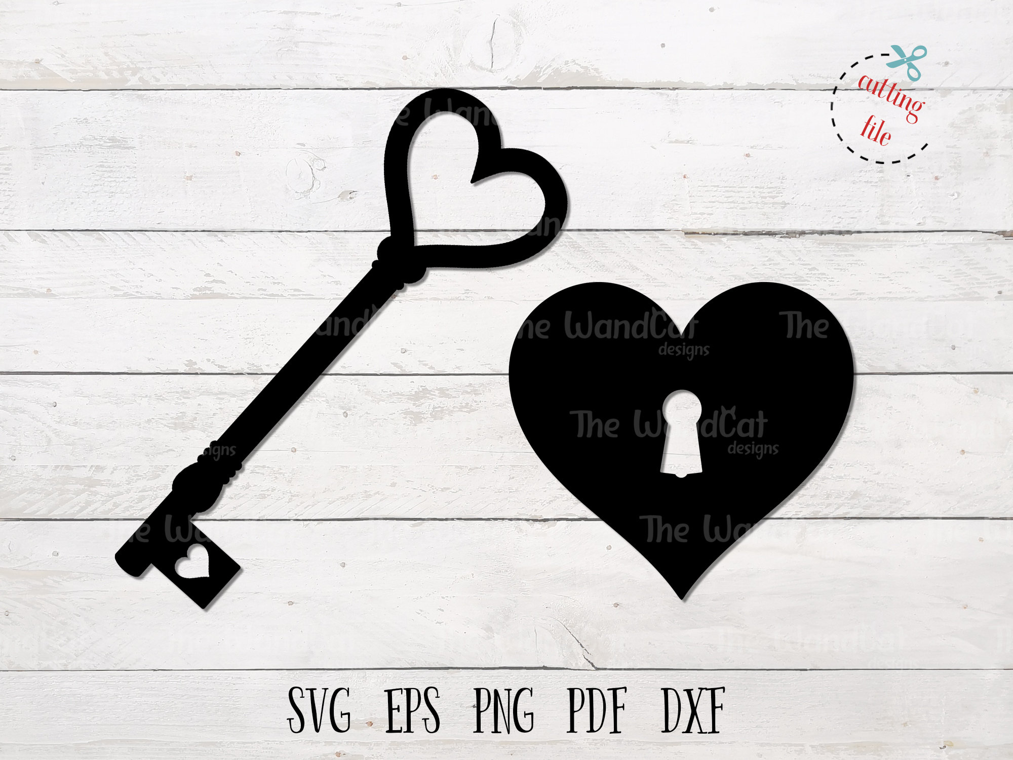Key SVG, Lock SVG, Heart Lock Svg, Valentine's Day Png, Cut Files for ...
