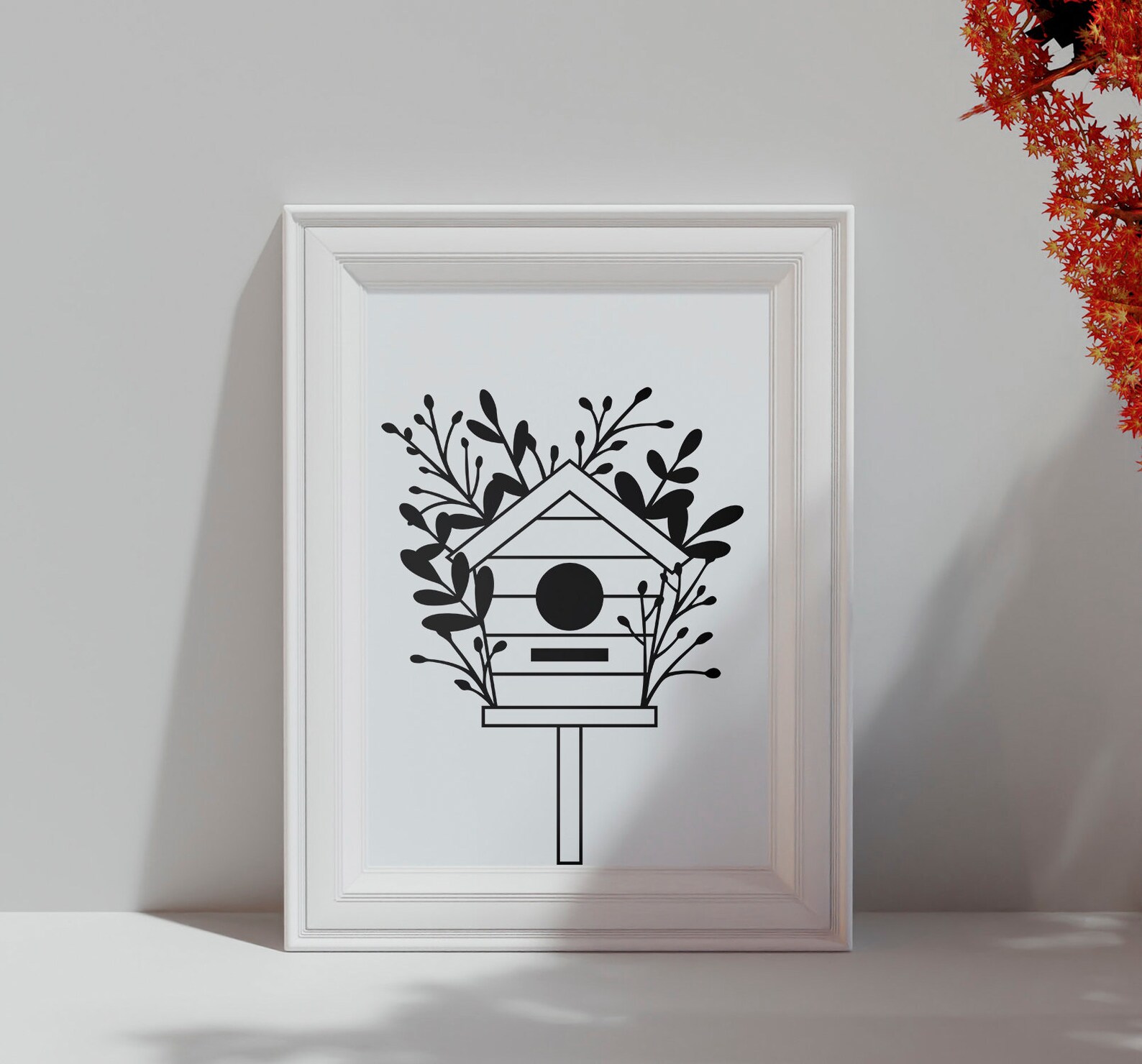 Birdhouse SVG, Wooden Bird House SVG Cut File, Bird Feeder Svg, Nest ...