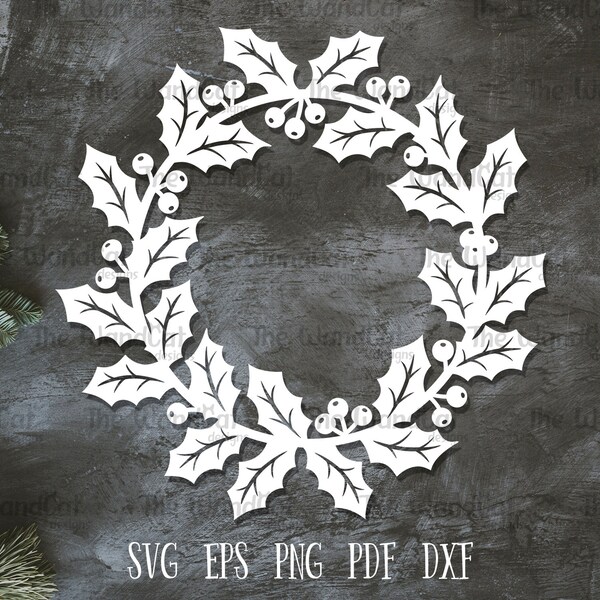 Christmas Frame Svg - Etsy