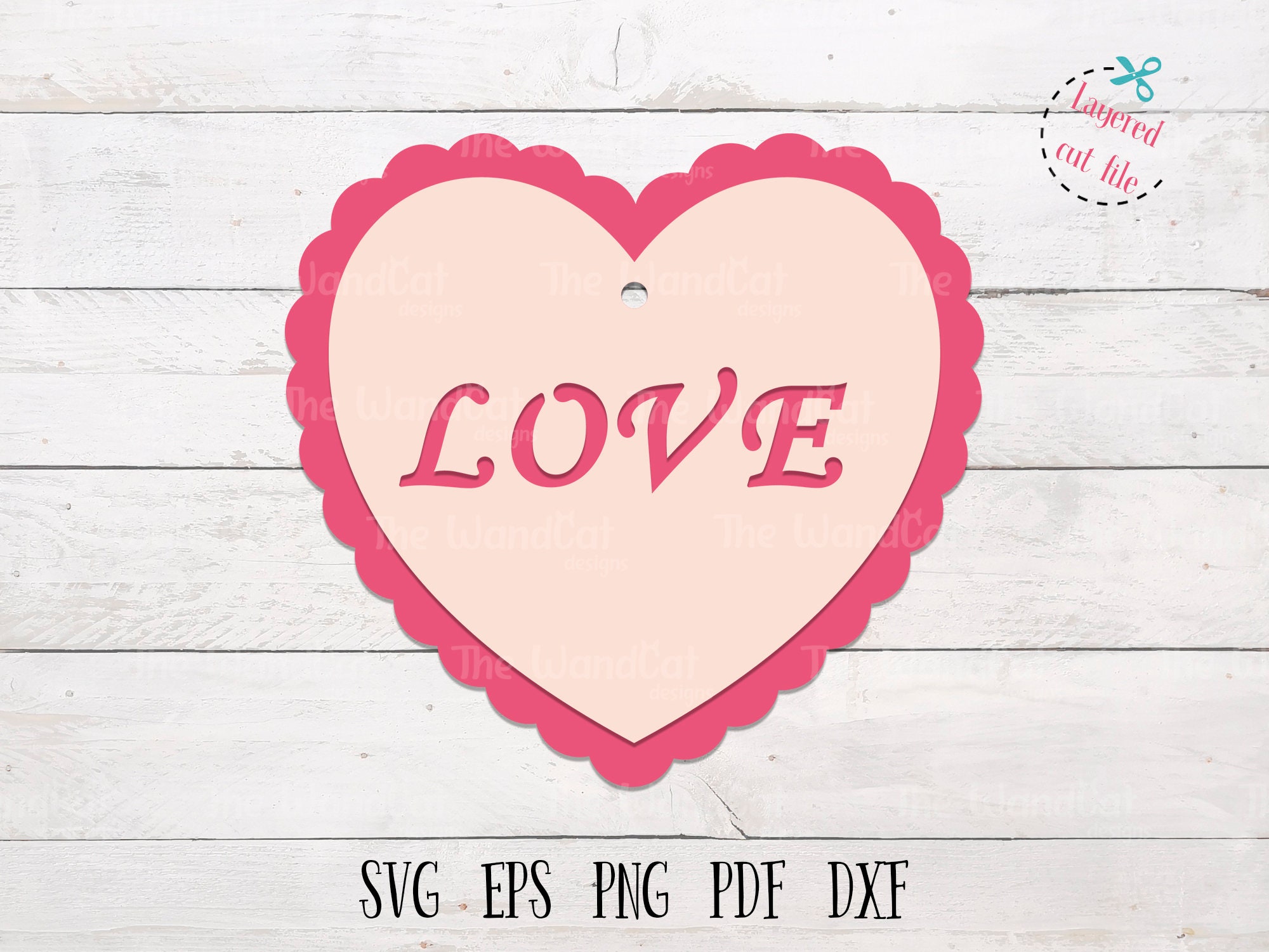 Heart Cuts Free Svg Download