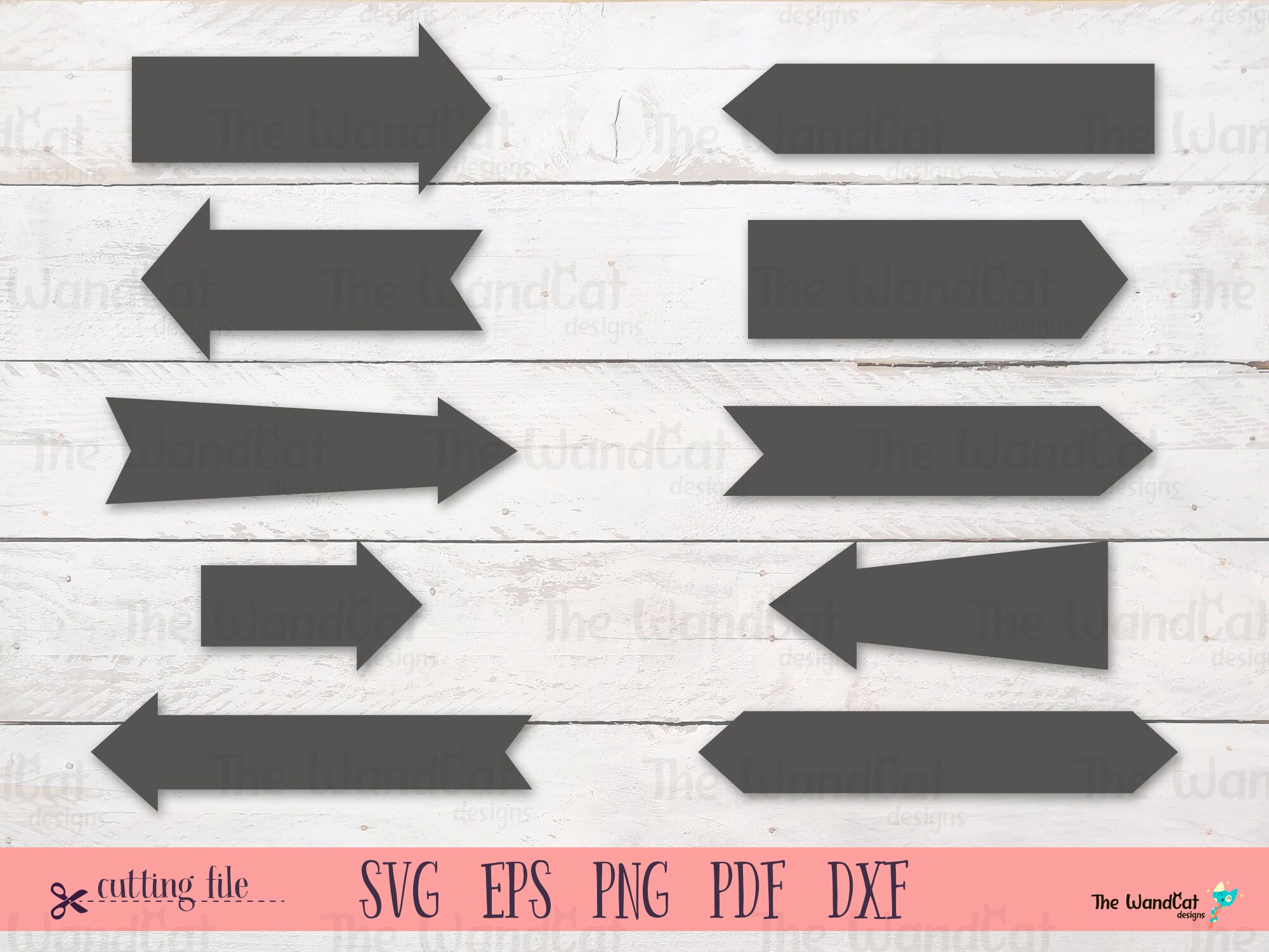 Rectangle Arrow Frame Svg - Etsy