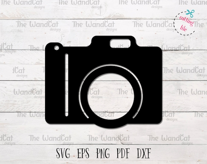 Camera Svg, Photography Svg, Retro Camera Svg, Cut File for Cricut and ...