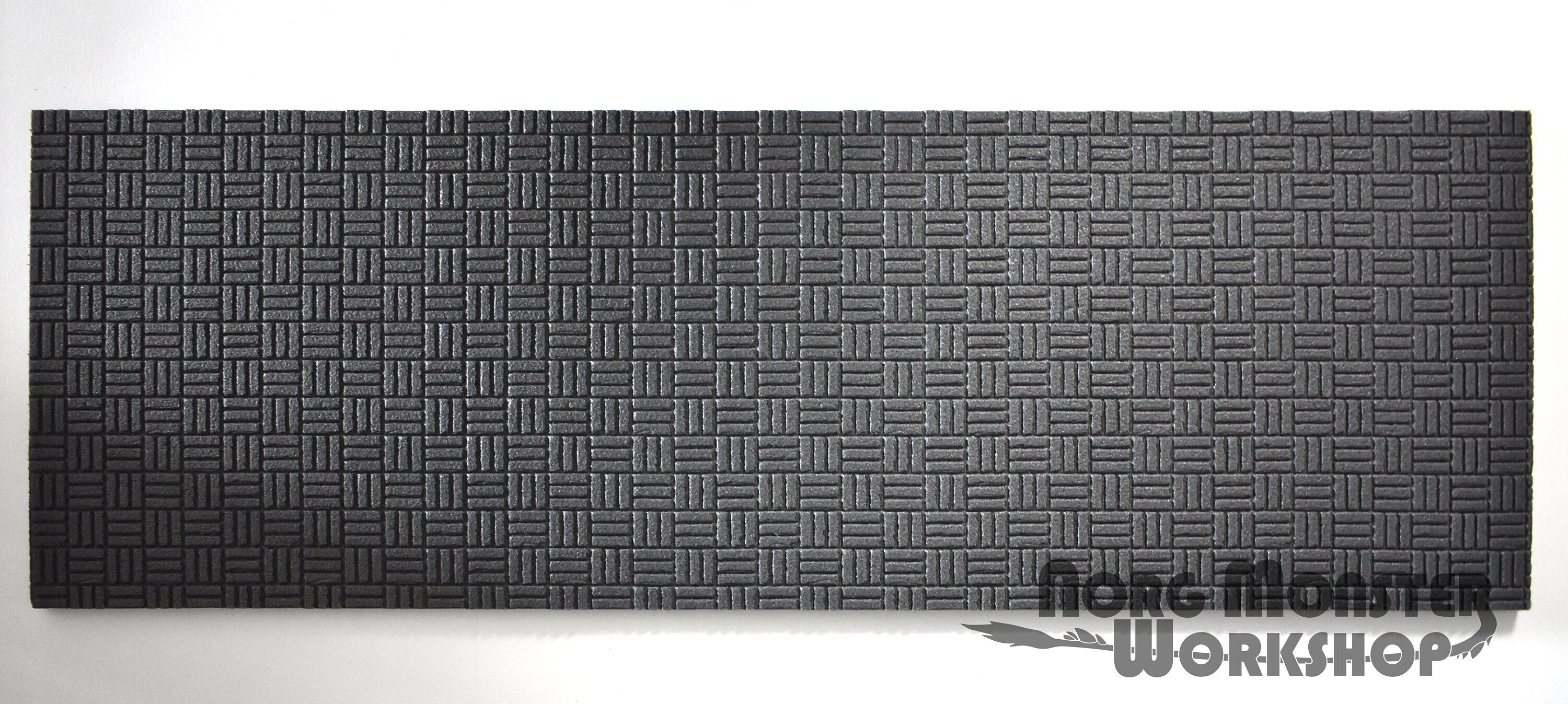 XPS Foam Sheet Paneling, Embossed Triple Basketweave Brick Pathing ...