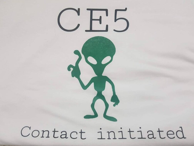 CE5 T-shirt Alien Conspiracy Theory Clothing Fashion - Etsy