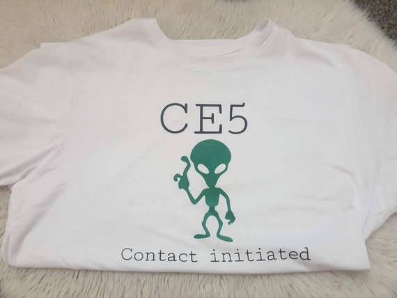 CE5 T-shirt Alien Conspiracy Theory Clothing Fashion - Etsy