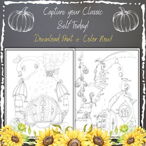 10 Whimsical Classic Fairy Tale Coloring Pages With Quilted Wings ...