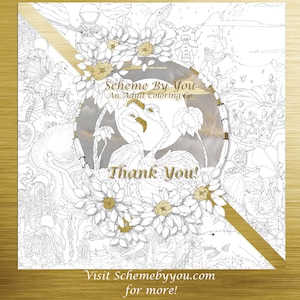 The Damsel in Distress Coloring Page - Instant Printable Download - Etsy