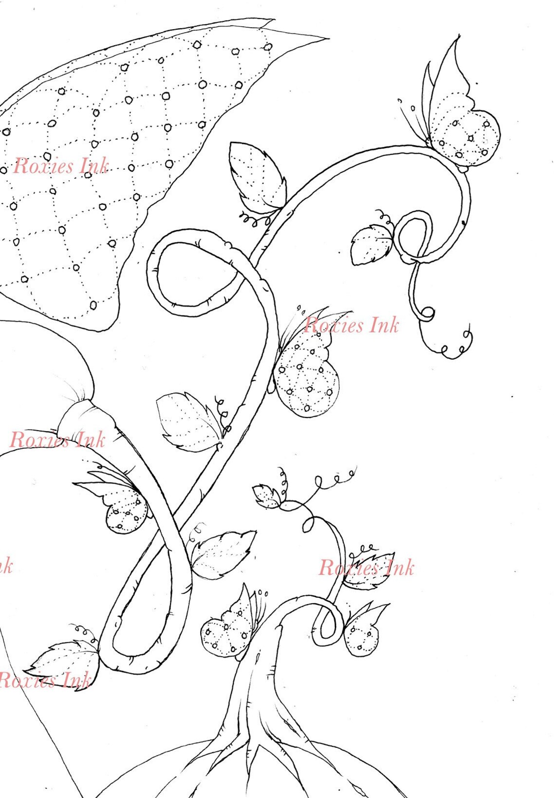 Fairy's Gourd House Coloring Page printable Adult - Etsy