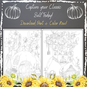 10 Whimsical Classic Fairy Tale Coloring Pages With Quilted Wings ...