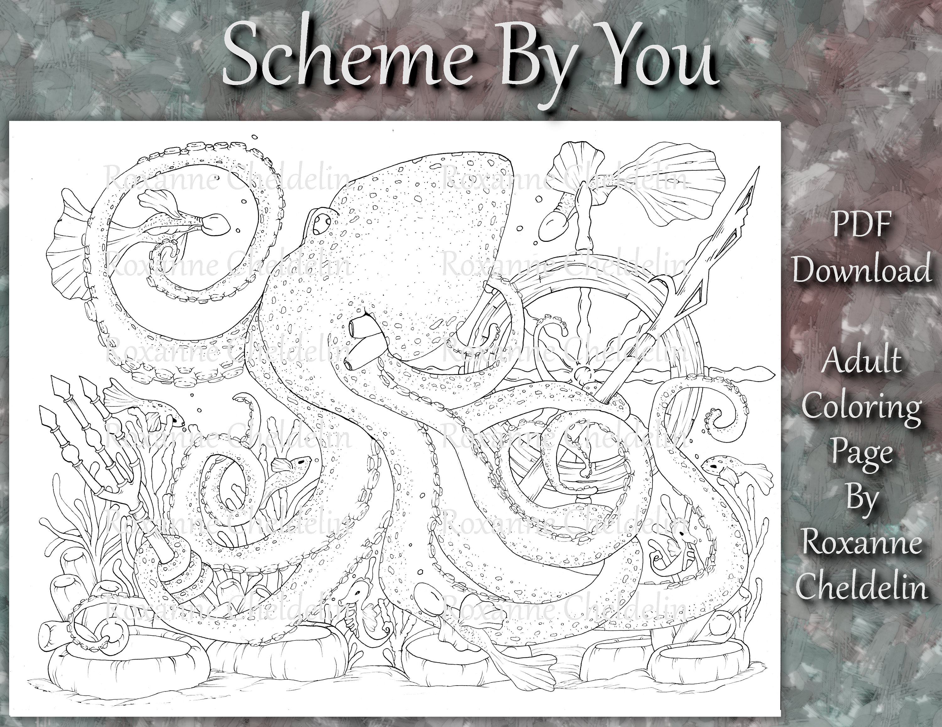 Nautical Star Coloring Pages