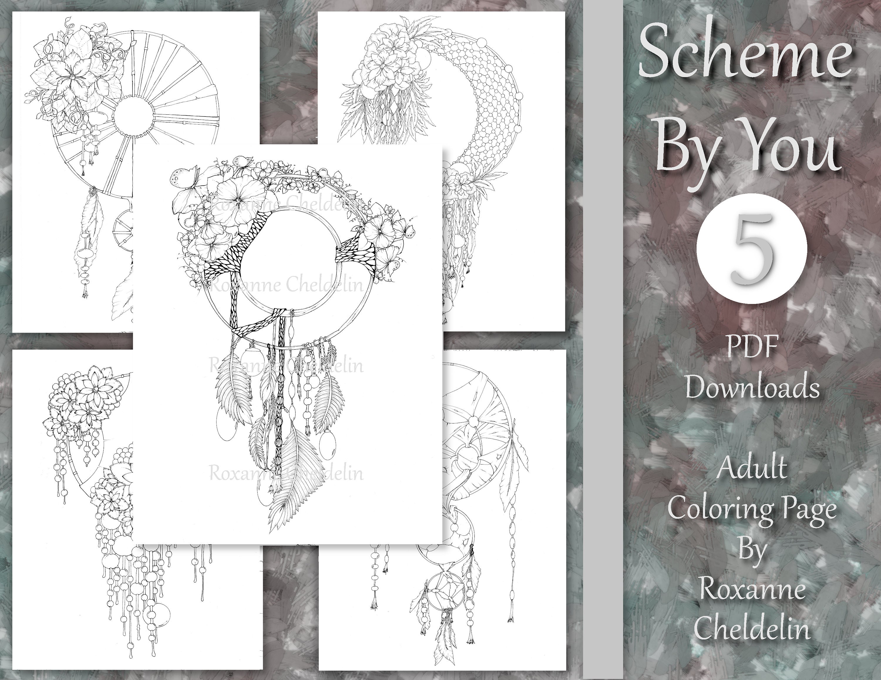 Beaded Necklace Coloring Page